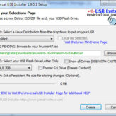 Install Linux from USB Drive