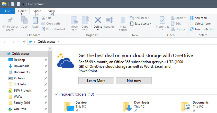 Ads in Windows 10 - WTF