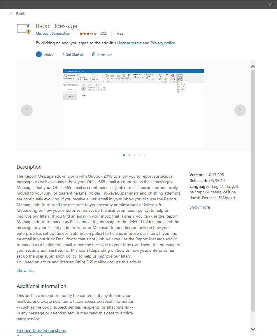 Enable Phishing and Junk Mail Protection - Outlook for Microsoft 365