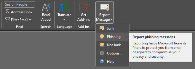 Enable Phishing and Junk Mail Protection - Outlook for Microsoft 365