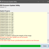Lenovo Yoga PD Firmware Update Failure - CCG4 Two-Port USB C Controller
