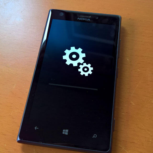 Windows Phone - Startup Blue Screen of Death